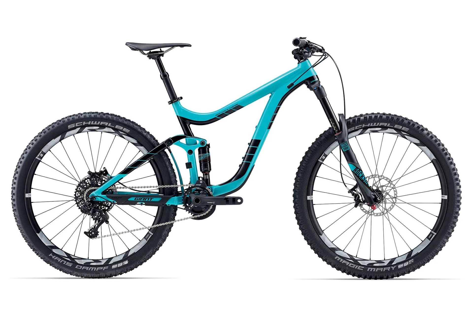 Giant Reign 1 Mountain Bike 2017 Green/Black