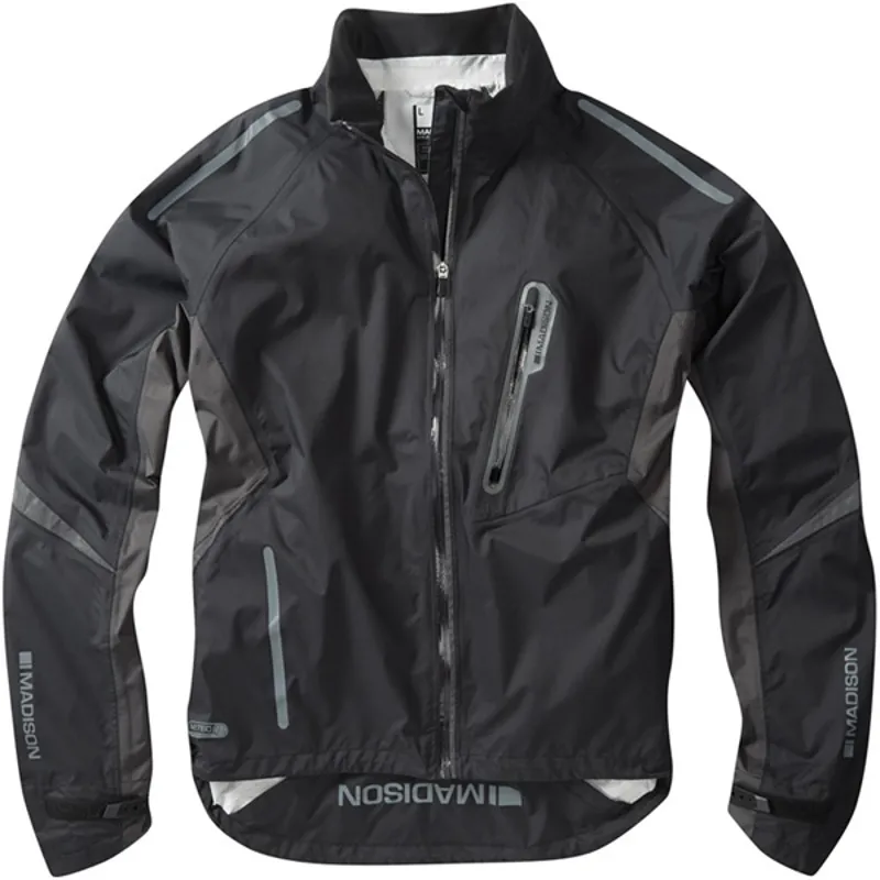 Madison Stellar Mens Waterproof Jacket, Stealth Black