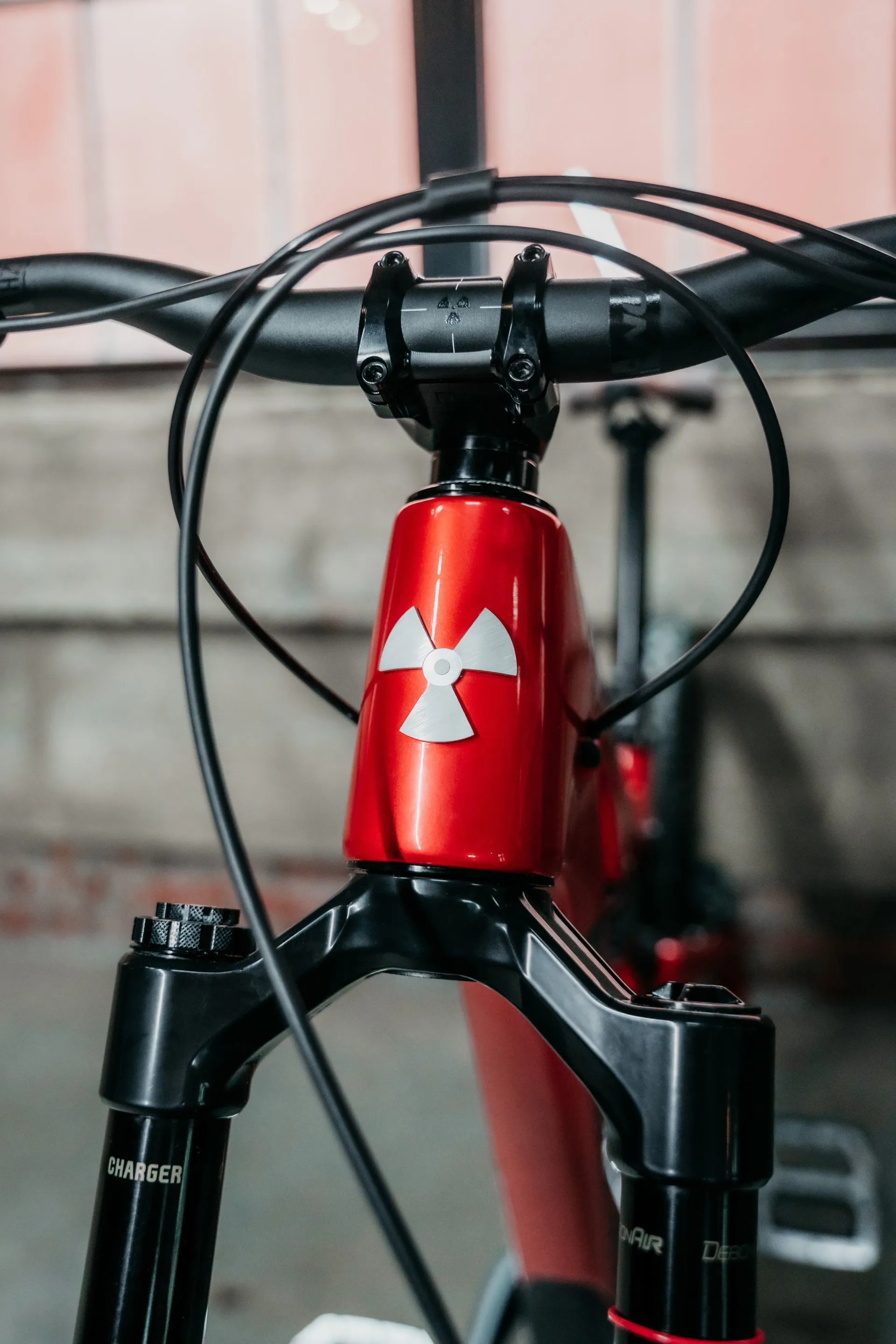 Nukeproof Reactor 290 Carbon Pro Full Suspension Trail MTB Red