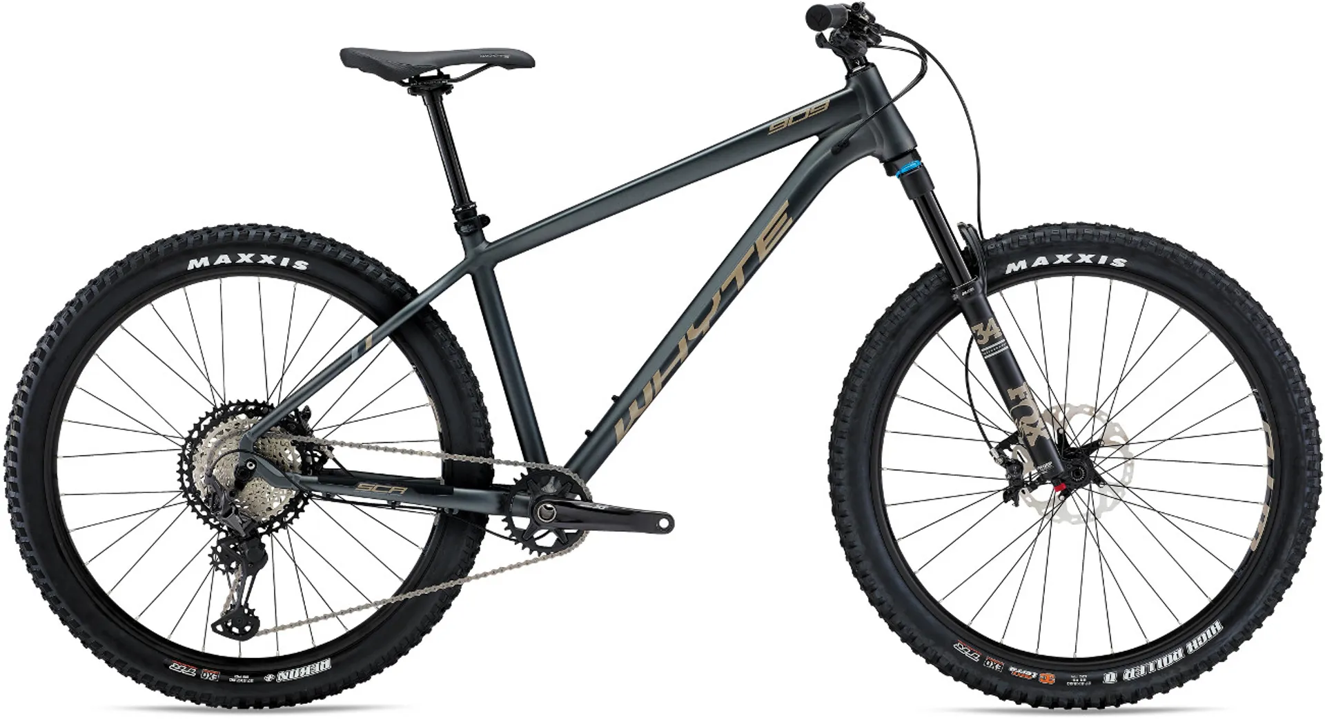 Whyte 909 2020 Mountain Bike Matt Granite with Grey / Silver