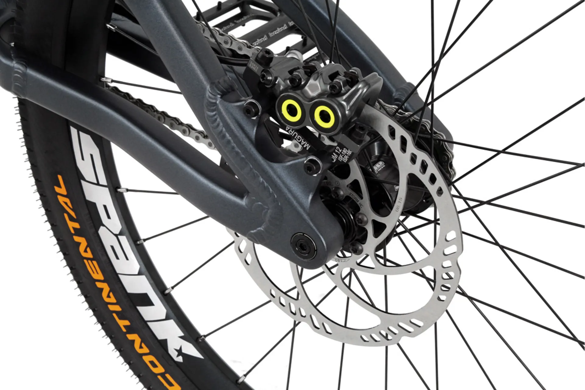 Inspired Skye V3 Team Trials Bike Satin Pewter Blue