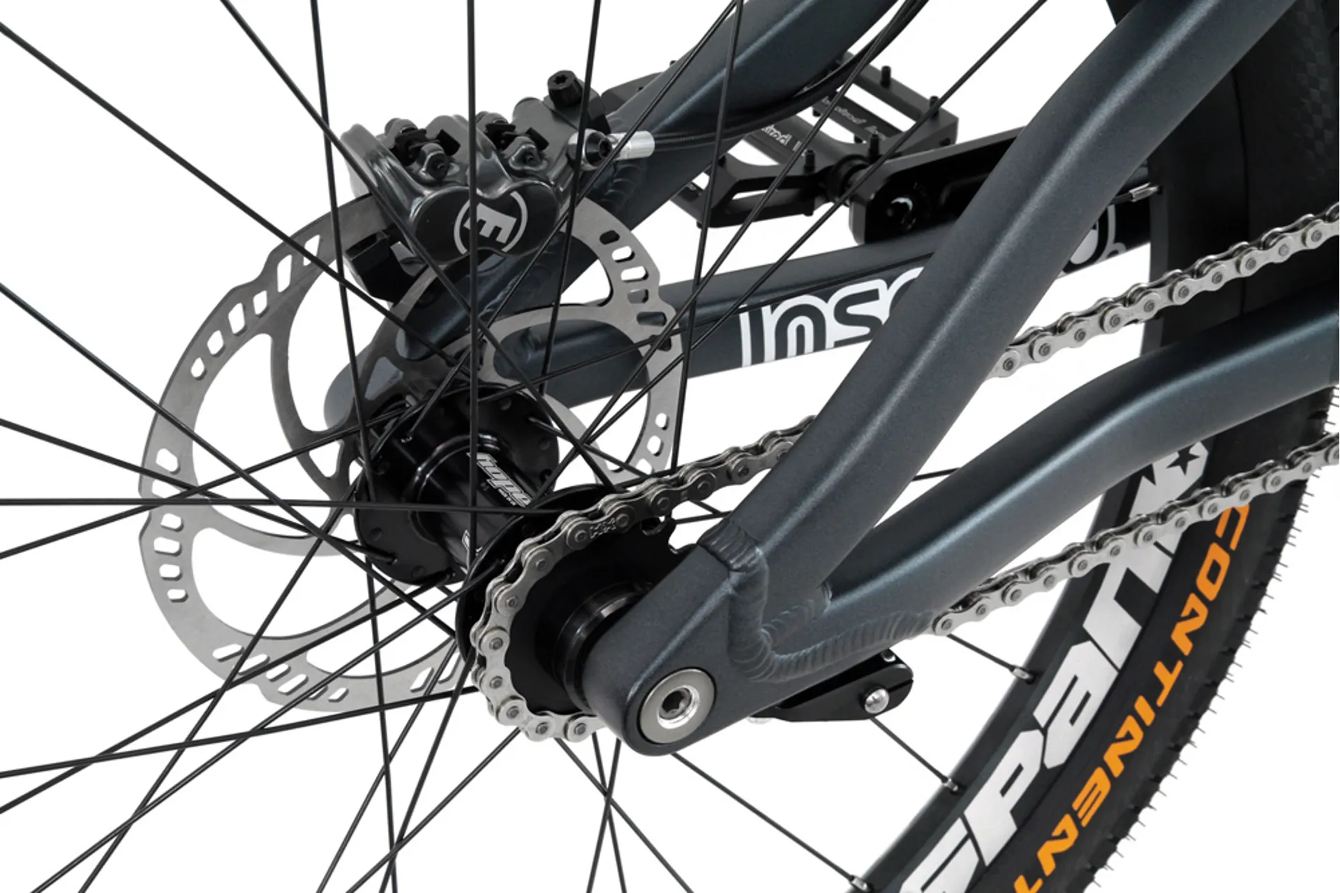 Inspired Skye V3 Team Trials Bike Satin Pewter Blue