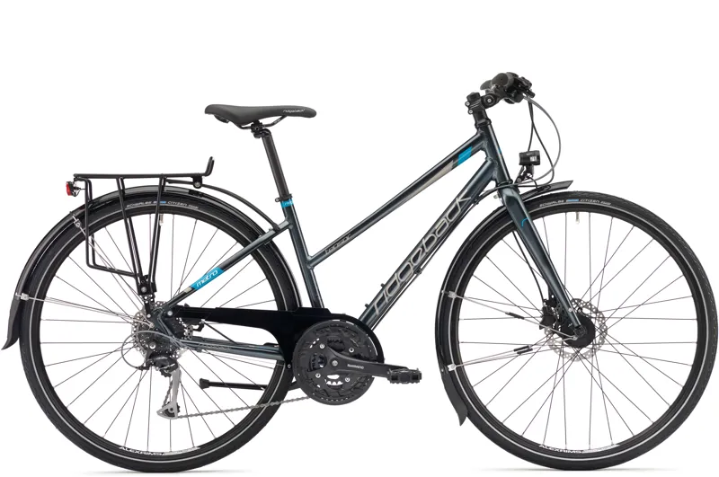 Ridgeback Tensor Open Frame Hybrid Bike 2018 Black