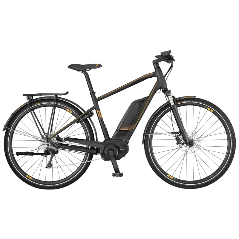 Scott E-Sub Sport 10 E Bike 2017 Black/Orange