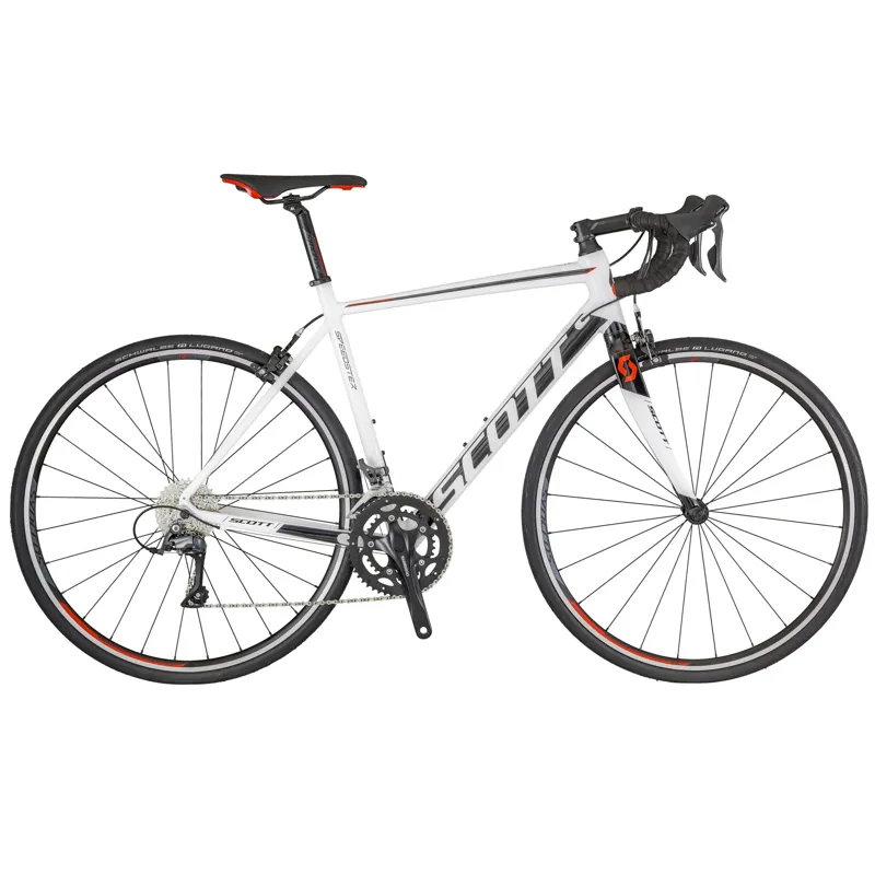 Scott Speedster 40 Road Bike 2018 White/Black/Red