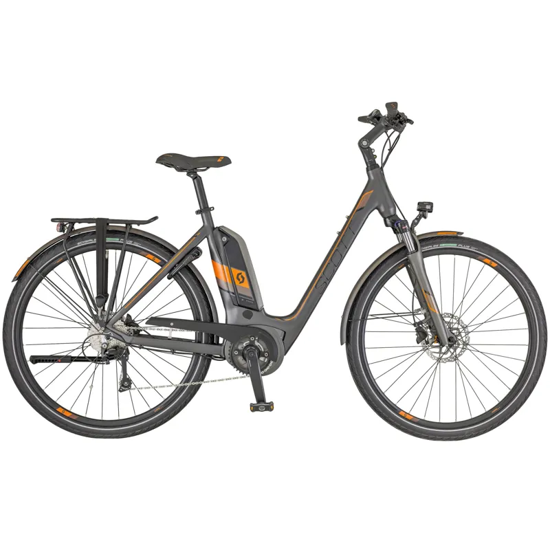 Scott E-Sub Tour Unisex Electric Bike 2018 Grey/Black