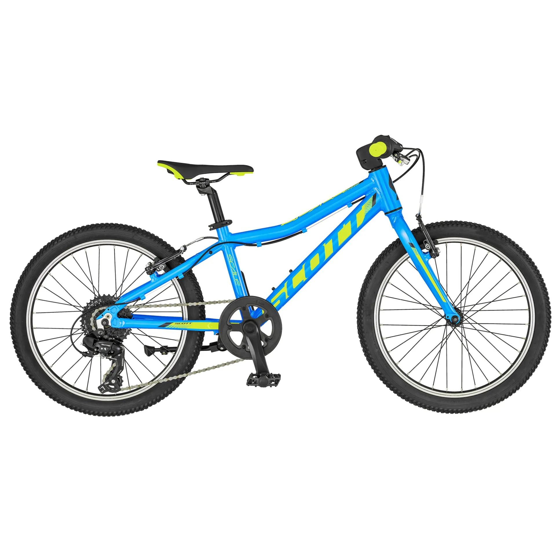 Scott Scale 20 Rigid 2019 Kids Bike Blue / Yellow