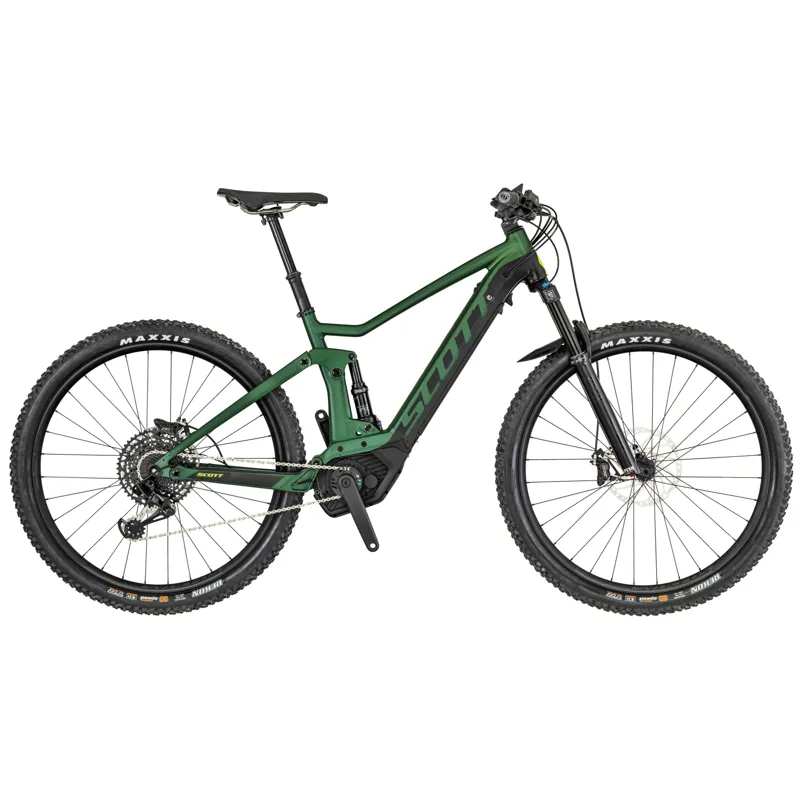 Scott Strike eRide 910 2019 E-Mountain Bike Green / Black